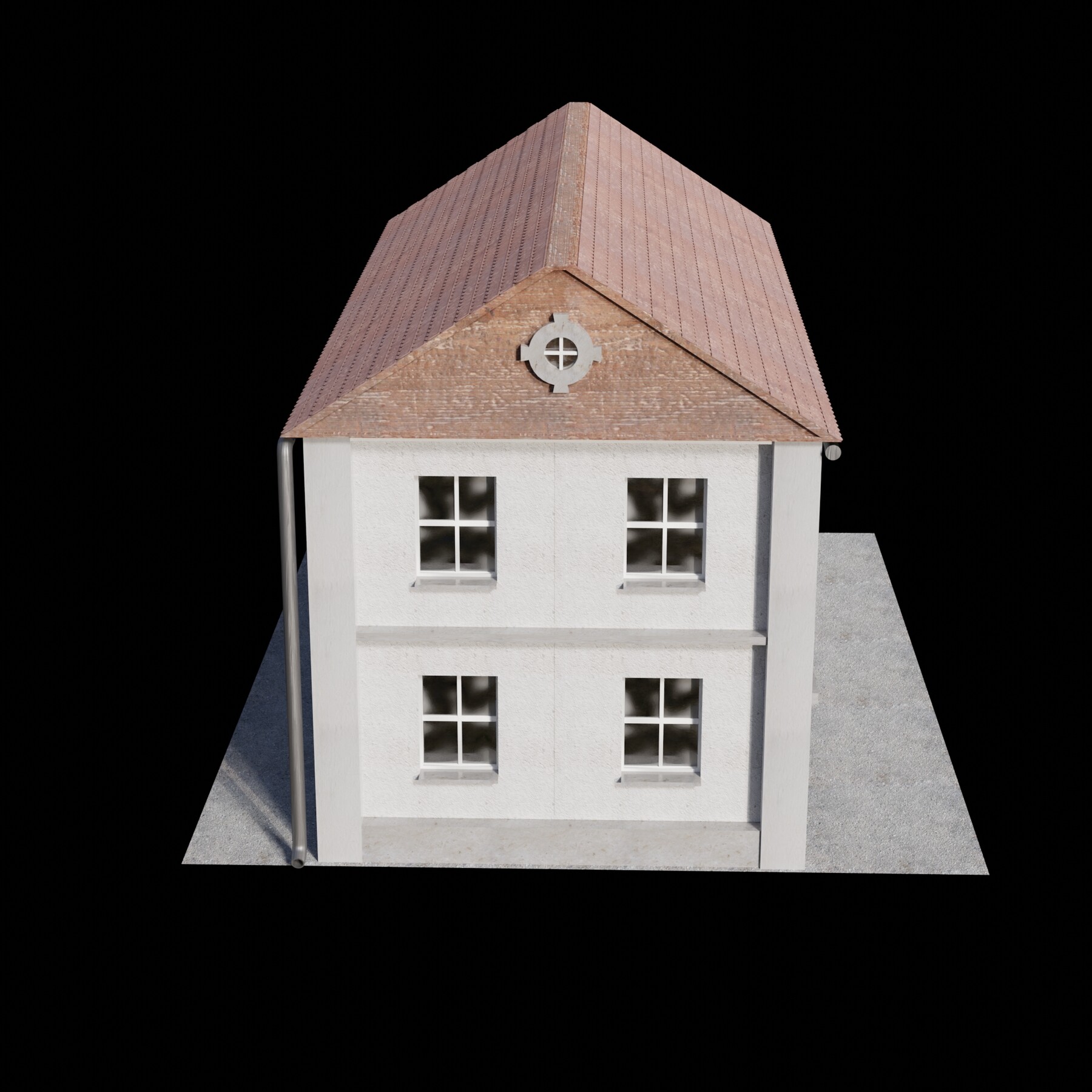 ArtStation - German House 1 - 3D-Model | Game Assets