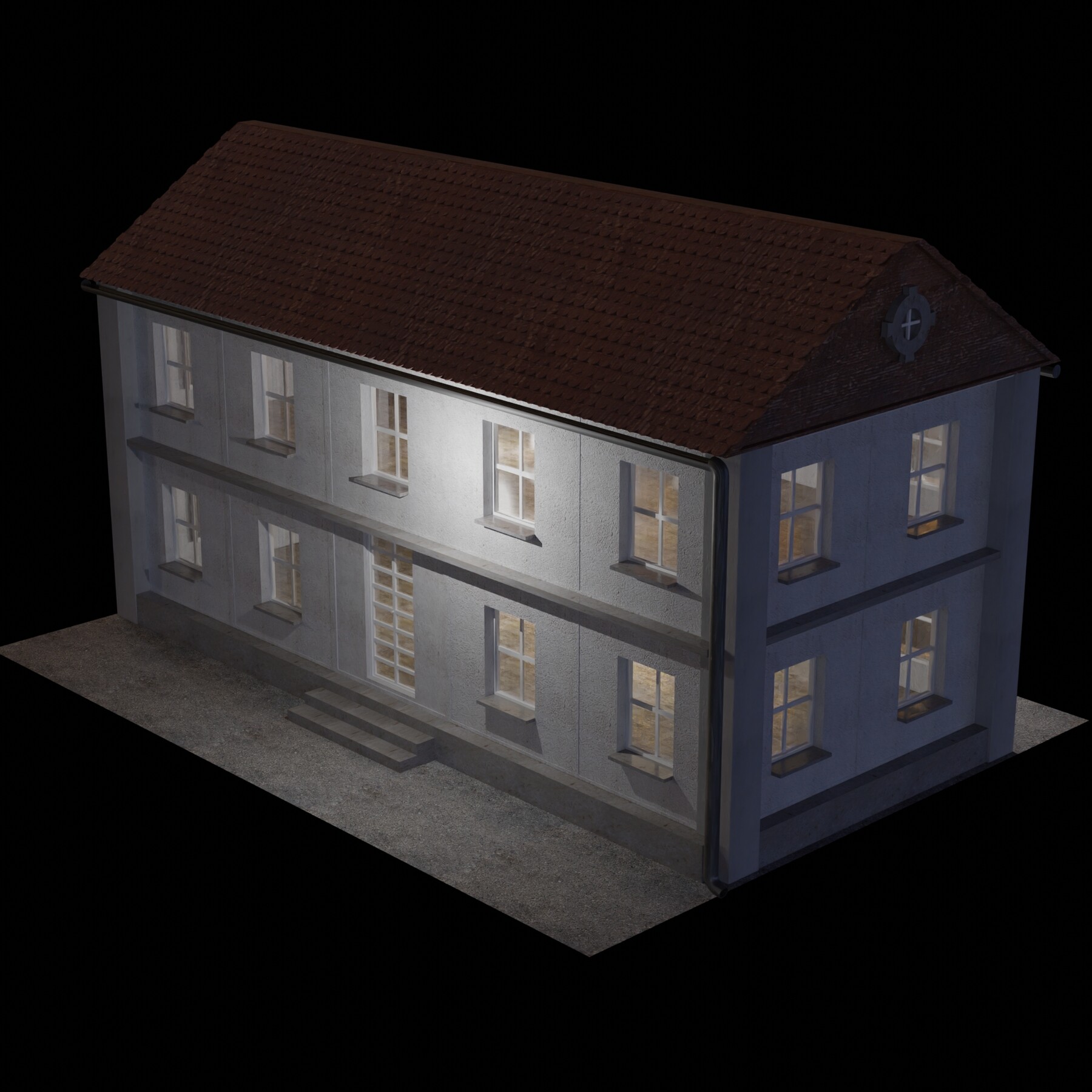 ArtStation - German House 1 - 3D-Model | Game Assets