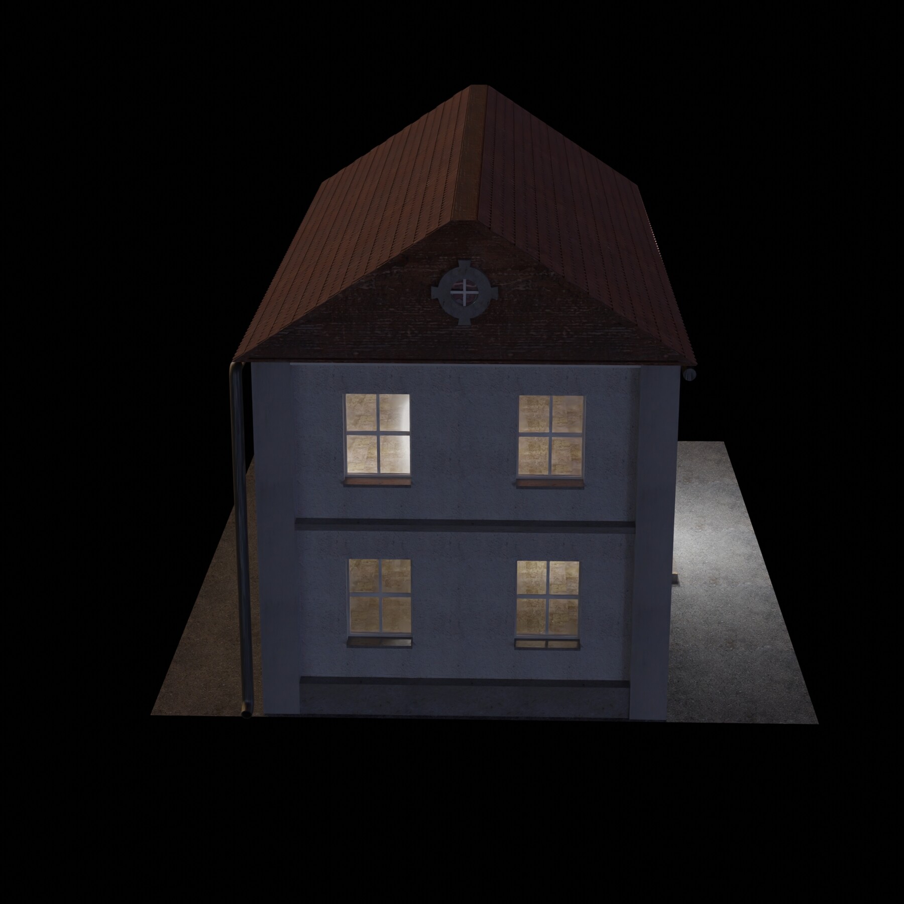 ArtStation - German House 1 - 3D-Model | Game Assets