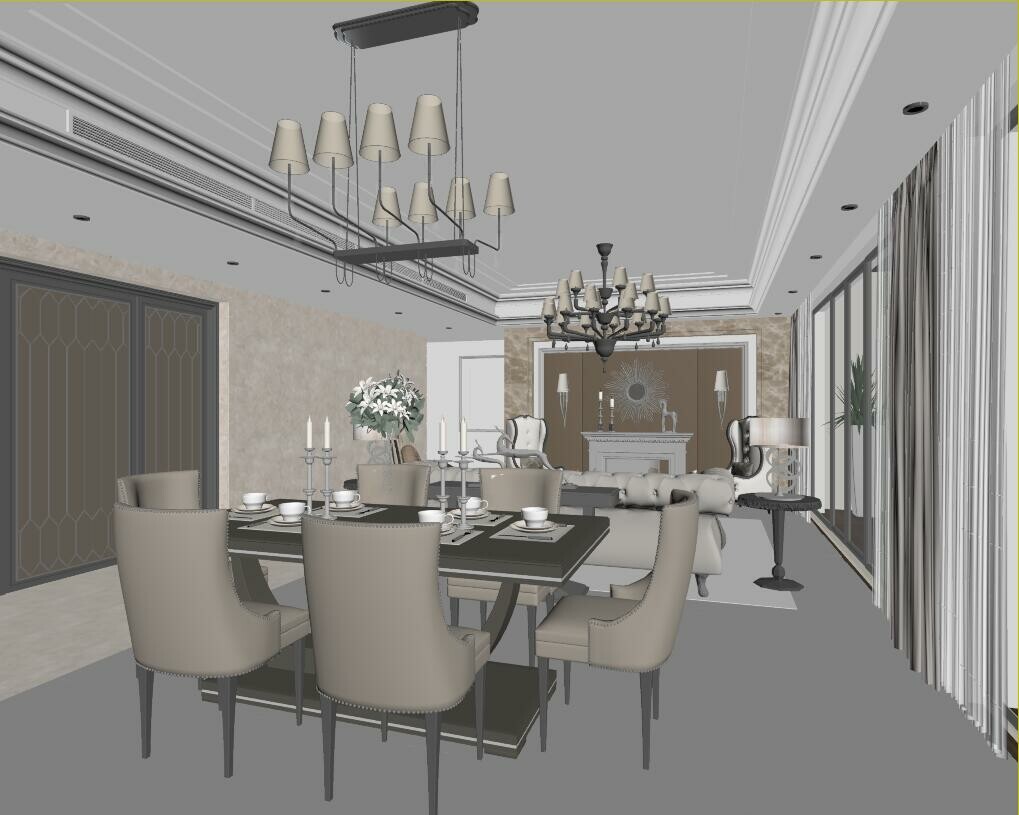 ArtStation - Luxury Family Design - Restaurant 6107 | Resources
