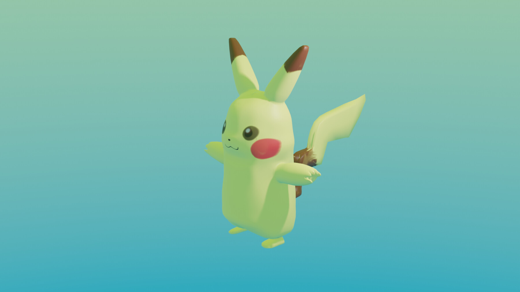 ArtStation - Low Poly Pikachu | Game Assets