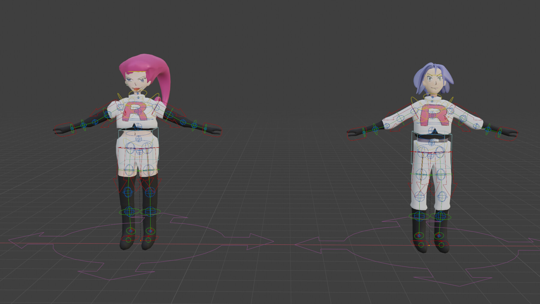 ArtStation - Team Rocket | Game Assets