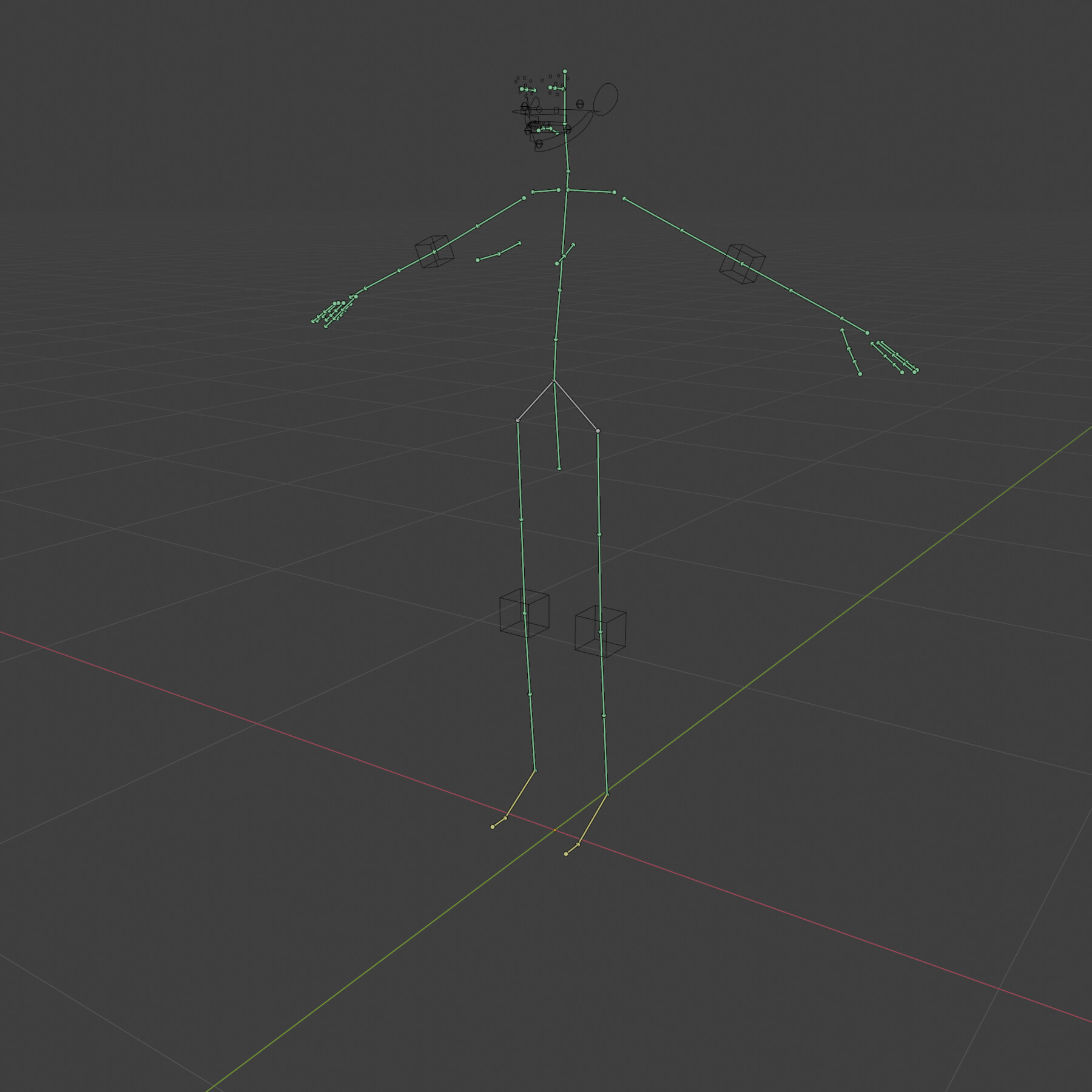 ArtStation - Humanoid Character Rig for Blender | Resources