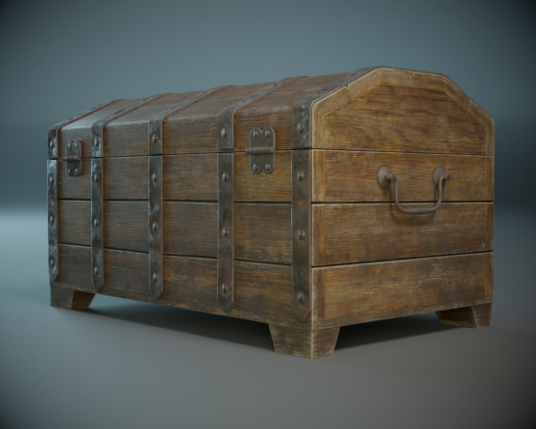 ArtStation - Medieval Chest PBR | Game Assets