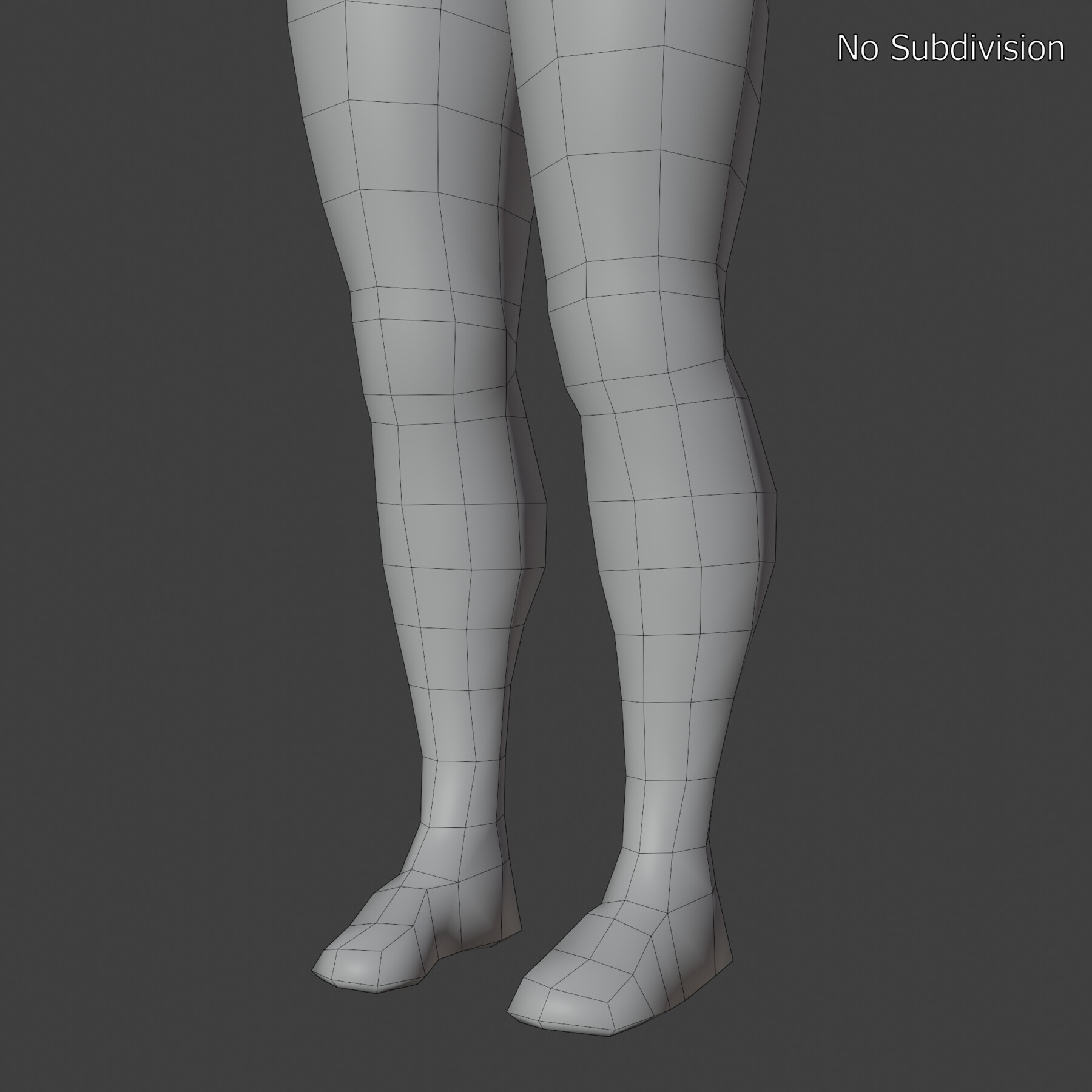 ArtStation - Stylized Humanoid Base Mesh - Female | Resources