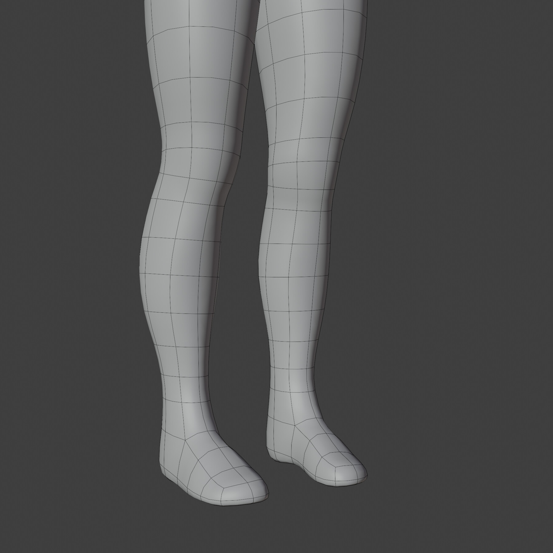 ArtStation - Stylized Humanoid Base Mesh - Male | Resources