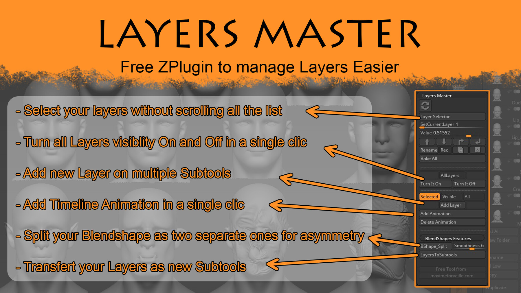 ArtStation - Layers Master / Free ZPlugin | Resources
