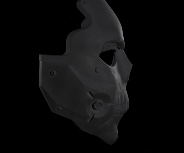 ArtStation - Printable Skull mask 3D model | Resources