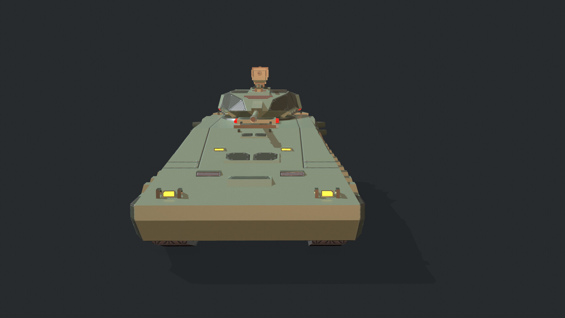 ArtStation - Armored Tank IFV | Game Assets