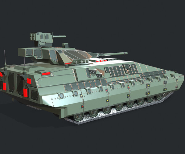 ArtStation - Armored Tank IFV | Game Assets