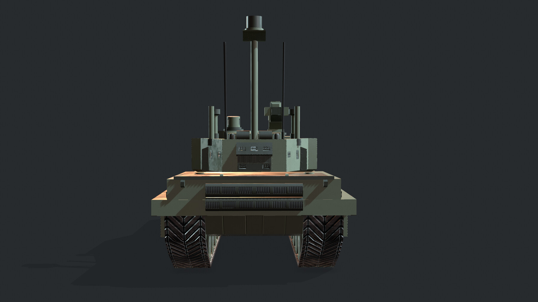 ArtStation - Modern MBT Tank | Game Assets