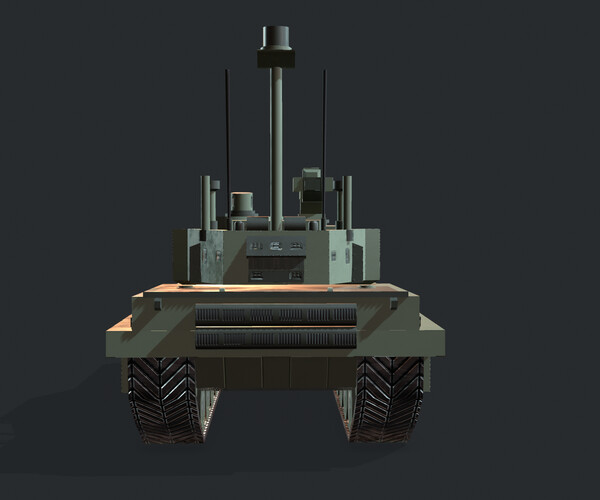 ArtStation - Modern MBT Tank | Game Assets