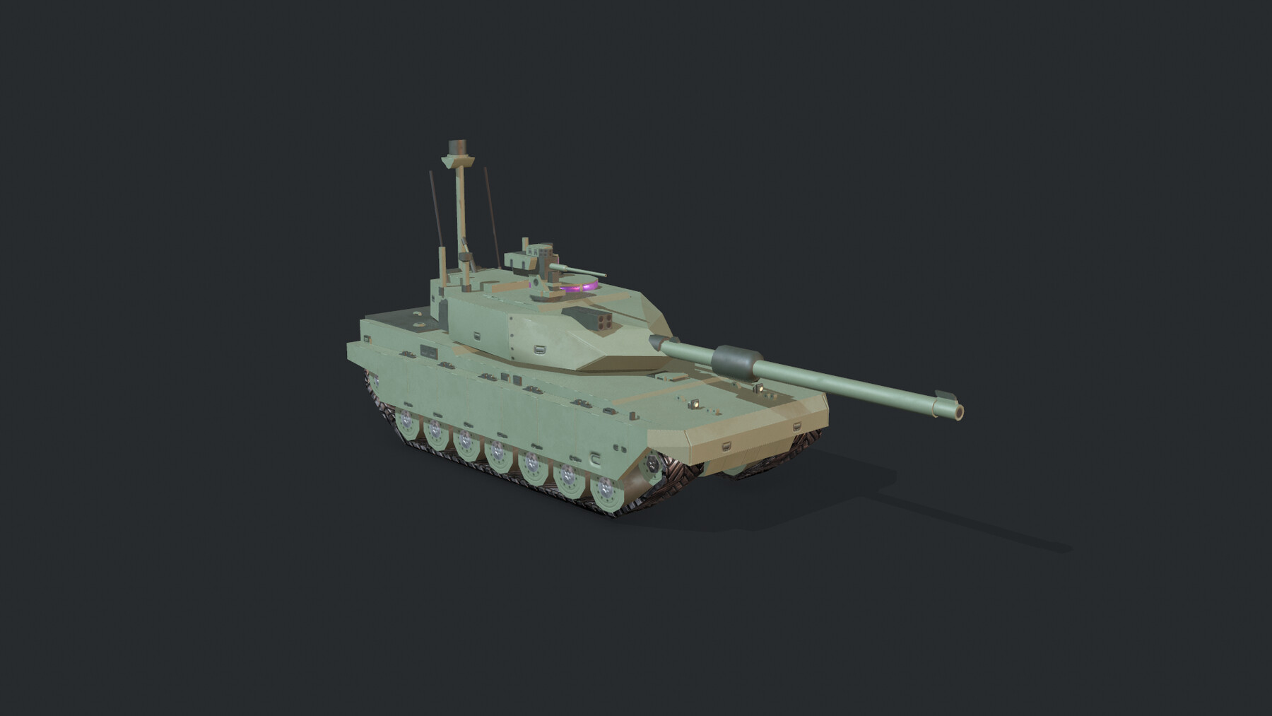 ArtStation - Modern MBT Tank | Game Assets