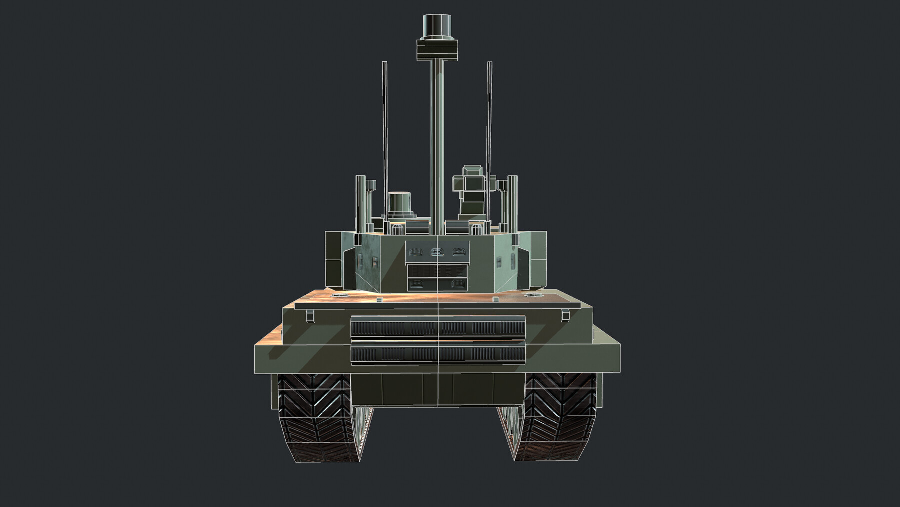 ArtStation - Modern MBT Tank | Game Assets