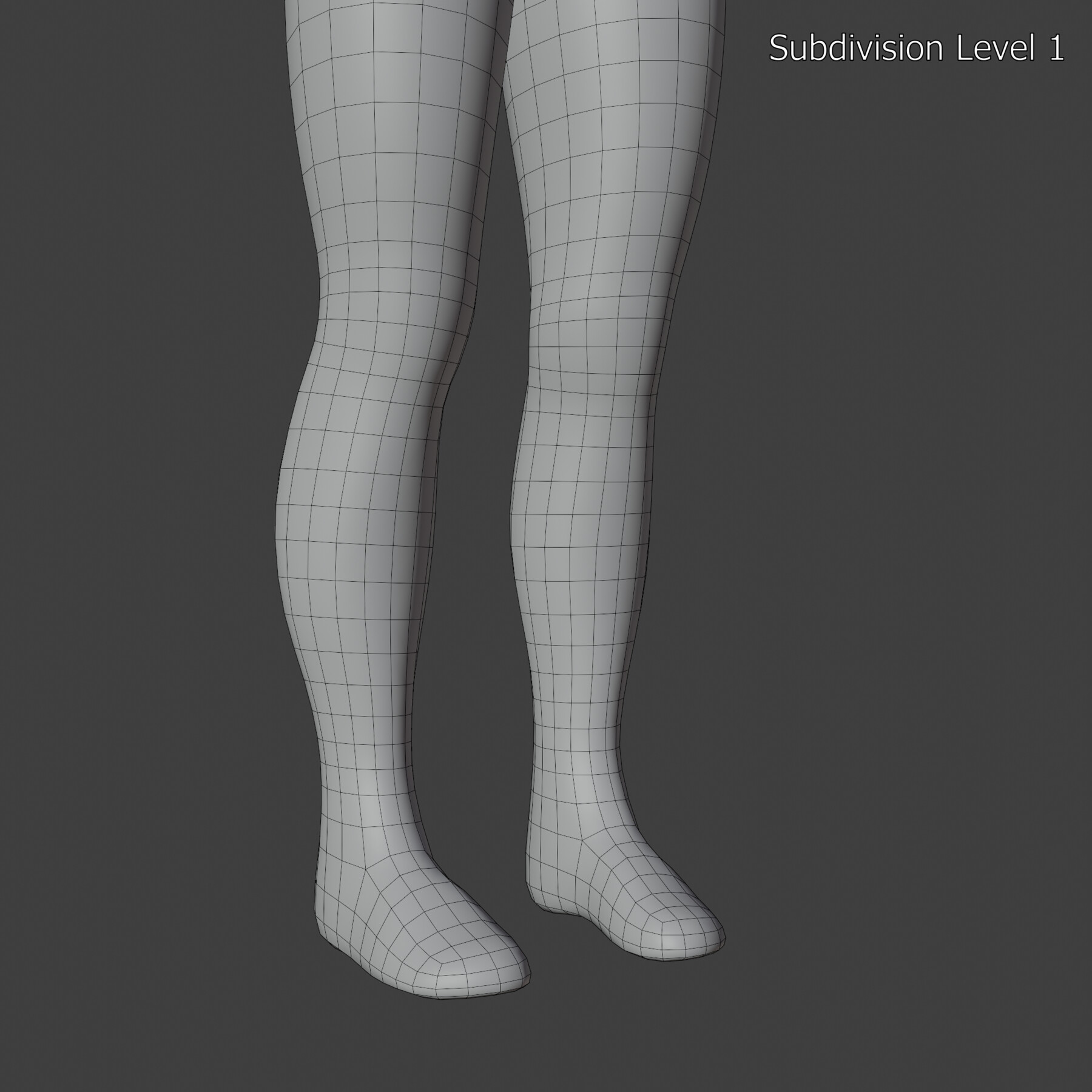 ArtStation - Stylized Humanoid Base Mesh - Male -Rigged- | Resources