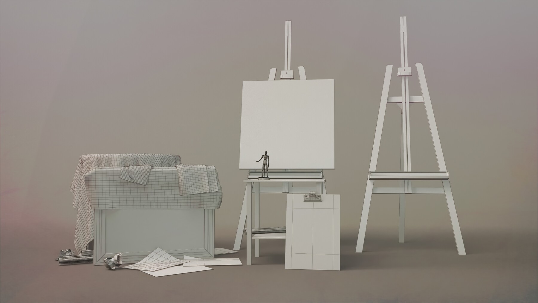 ArtStation - Painter Tools - 3D Models | Resources