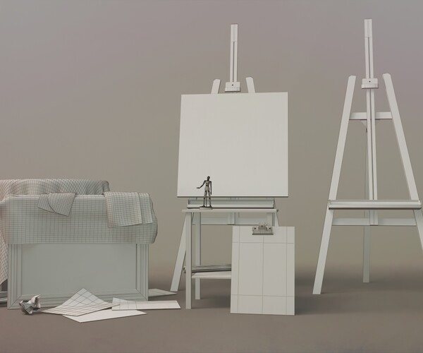 ArtStation - Painter Tools - 3D Models | Resources