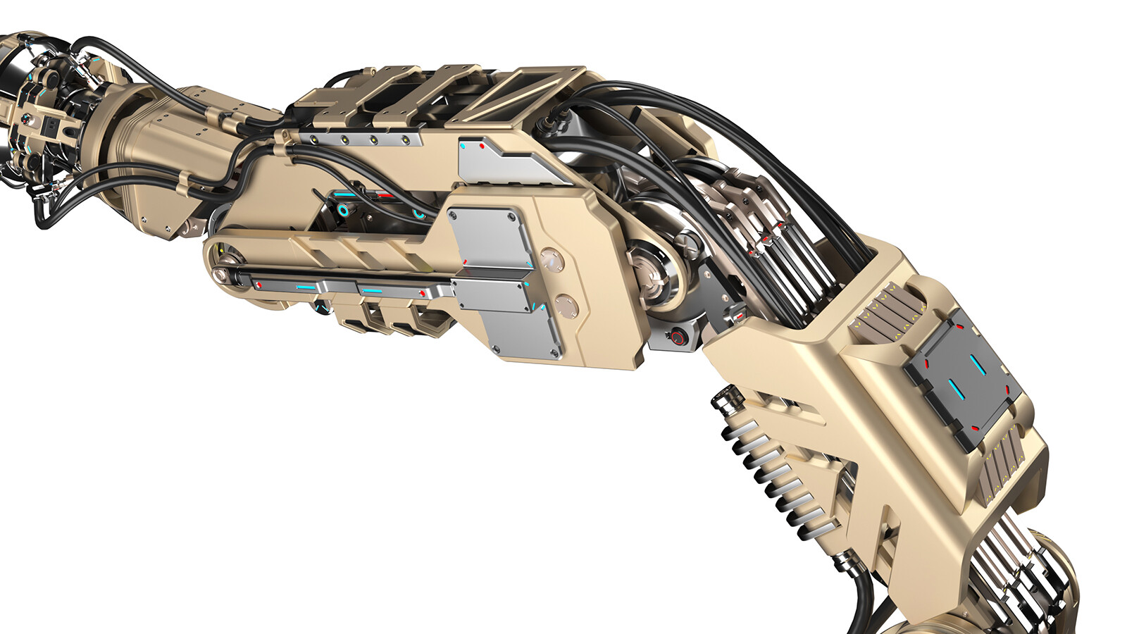 ArtStation - Sci - Fi Robotic Arm 2b - Rigged 3d Model | Resources