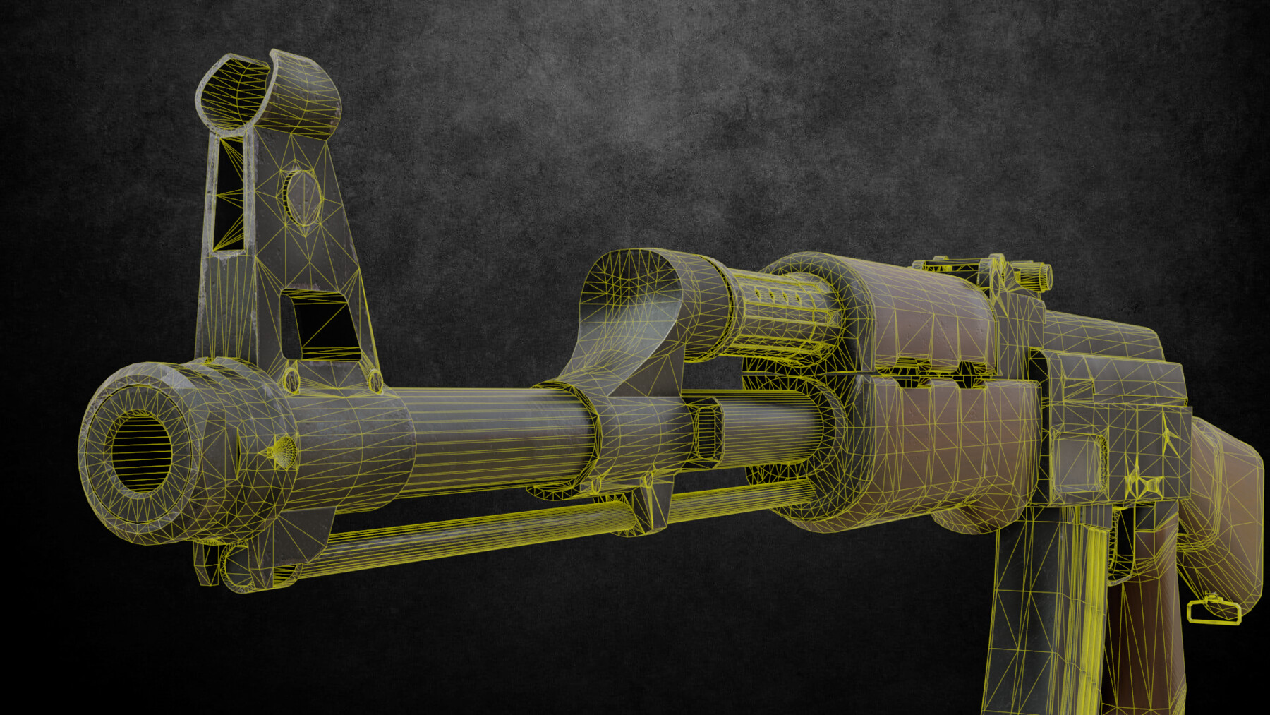 ArtStation - AK47 Type 3 Game Ready Model - PBR Textures | Game Assets