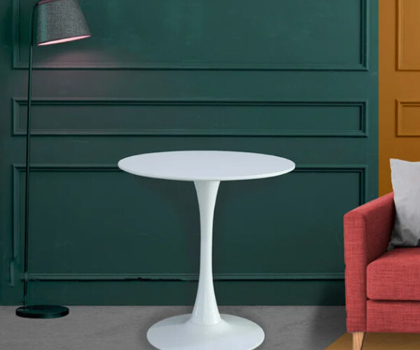 ArtStation - FW white round table 700size | Resources