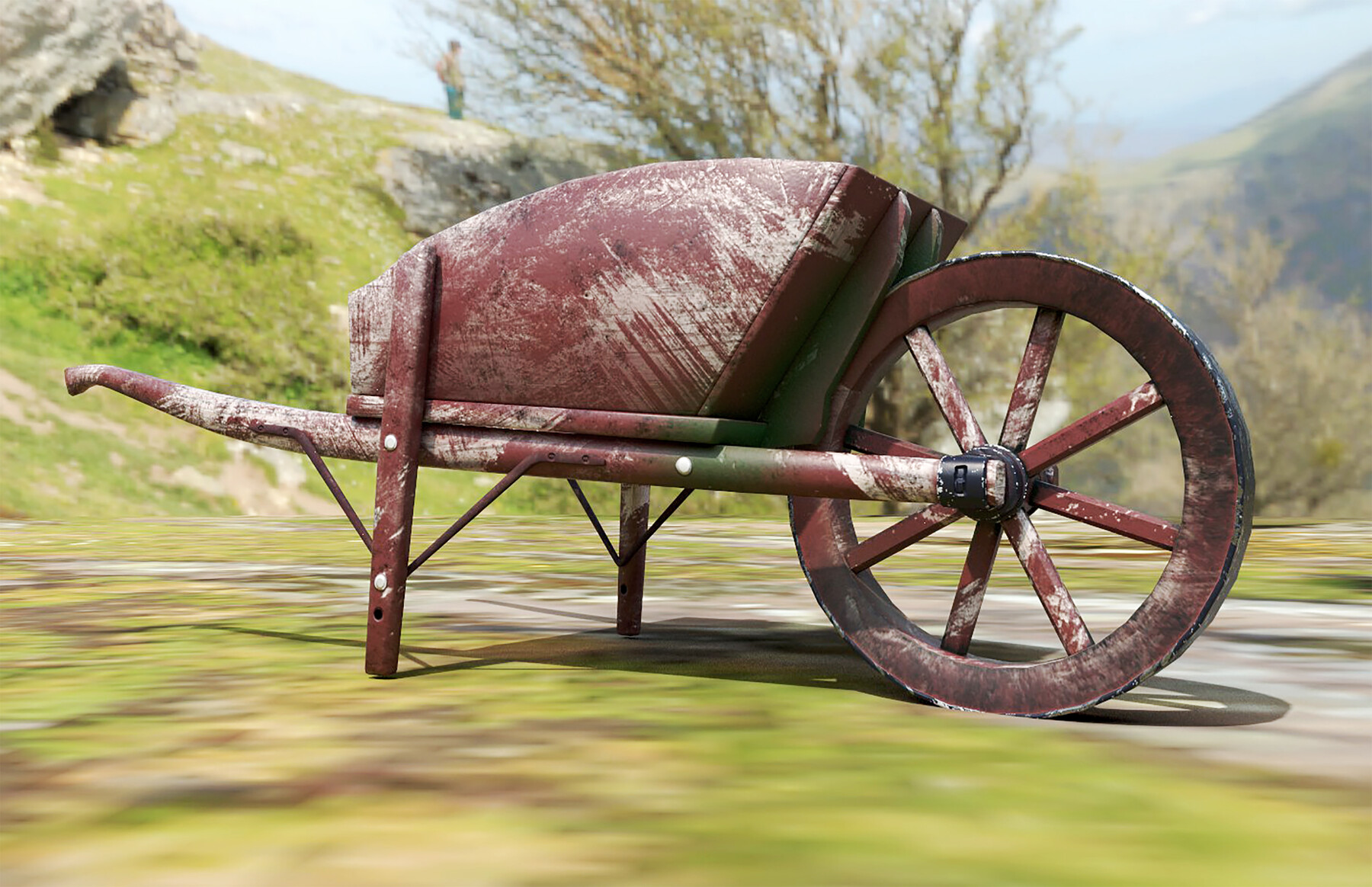 ArtStation - garden wheelbarrow | Game Assets