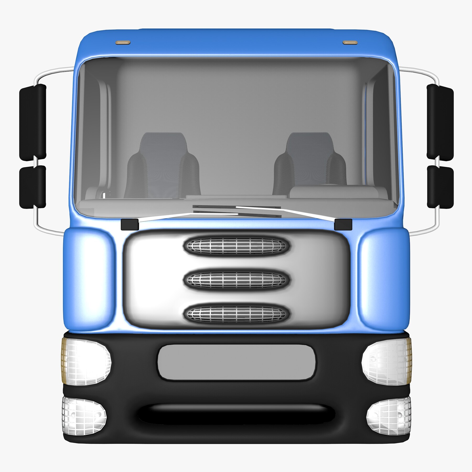 ArtStation - Light-duty truck box | Game Assets