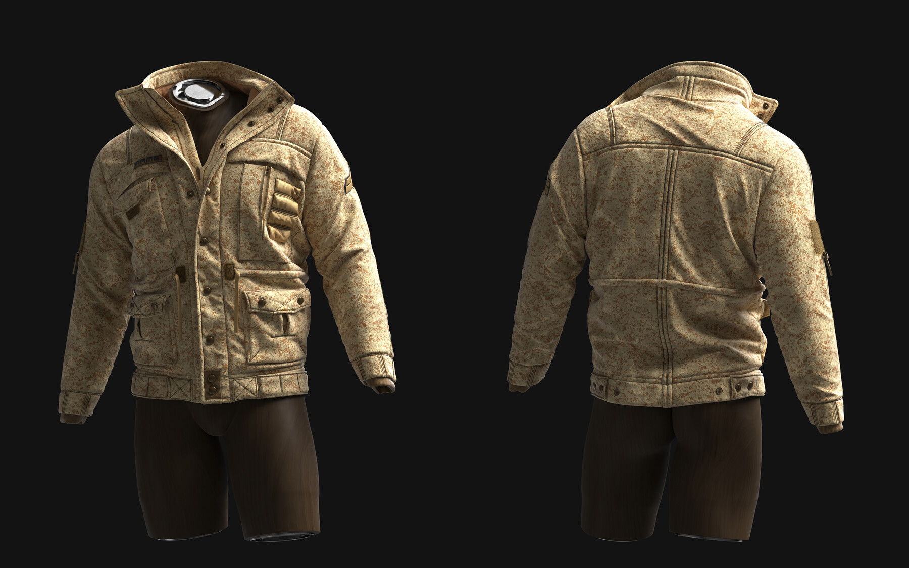 ArtStation - TACTICAL JACKET | Resources