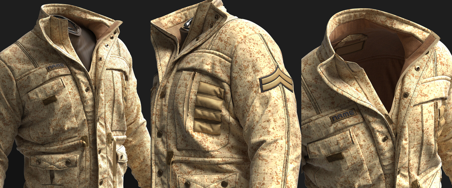 ArtStation - TACTICAL JACKET | Resources