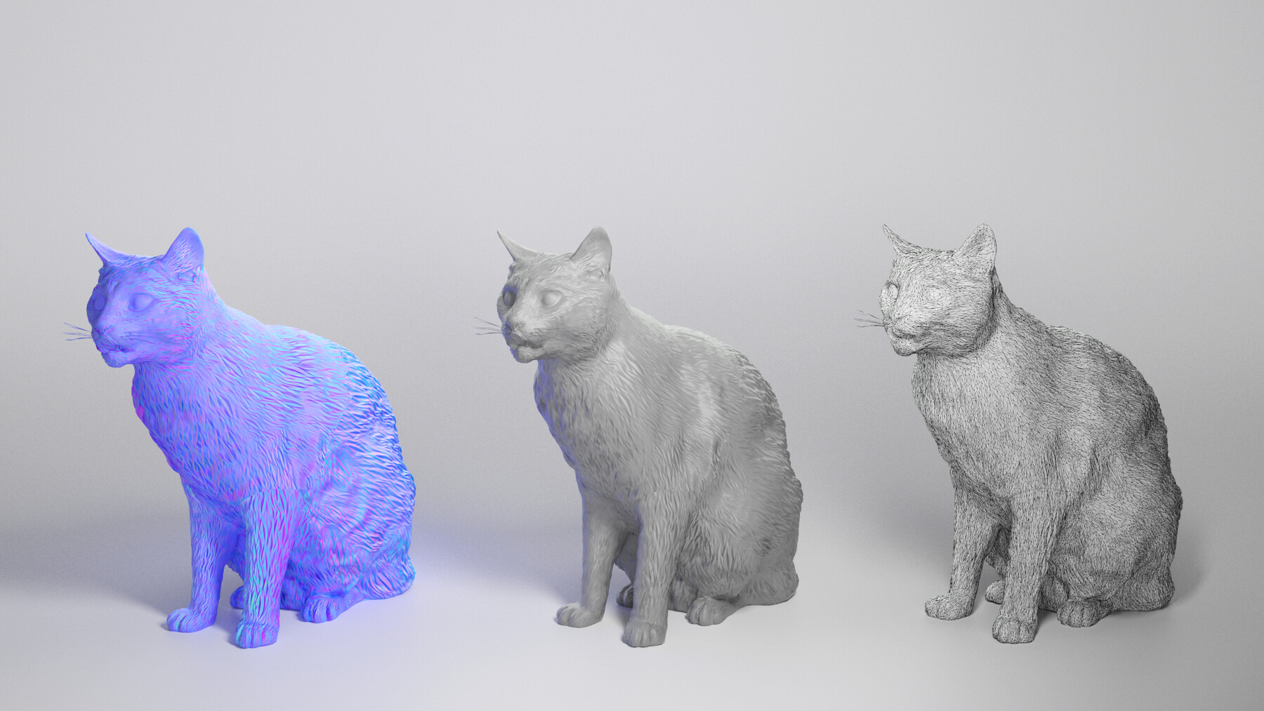 ArtStation - Red cat 21 | Game Assets