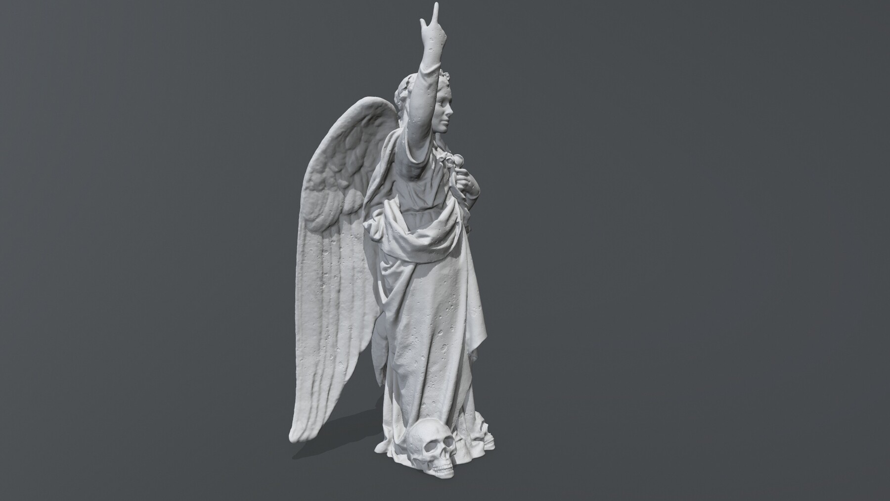 ArtStation - angel statue | Game Assets