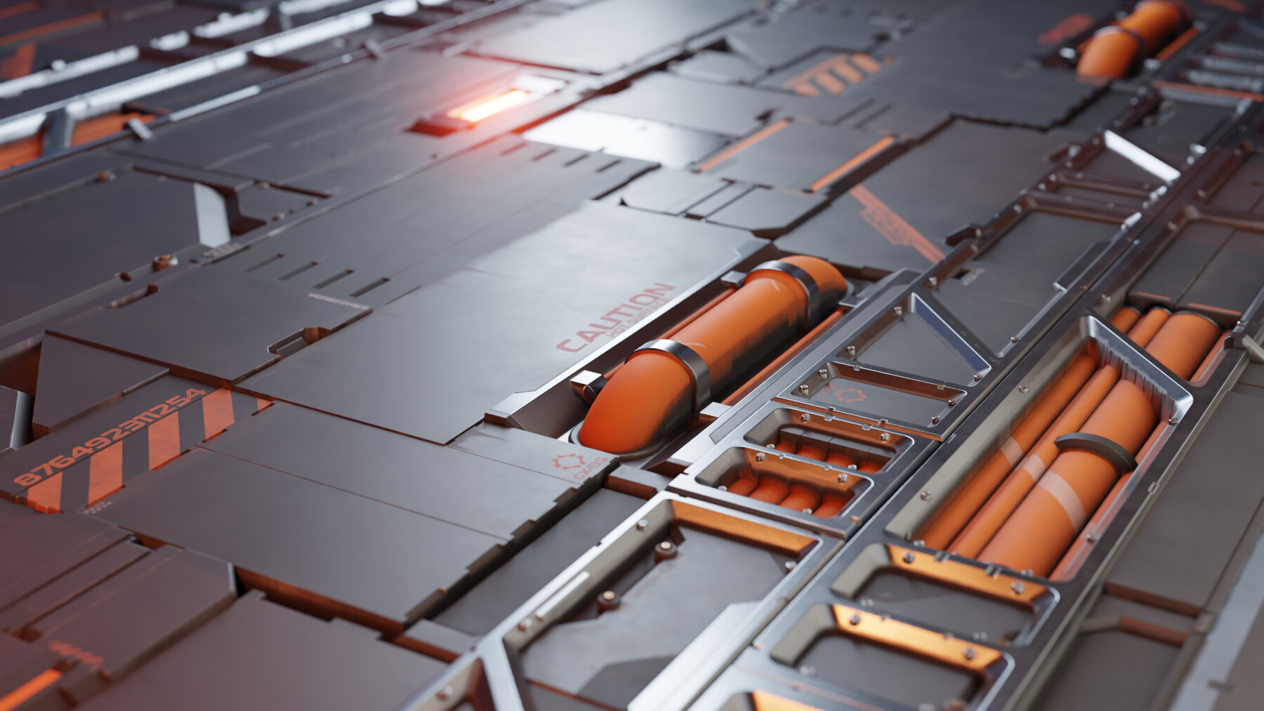 ArtStation - Sci fi Trim sheet texture 3 Variations | Resources