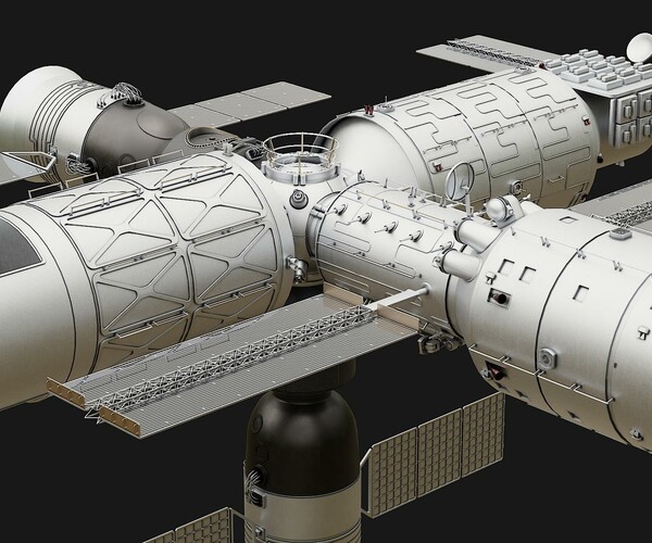 ArtStation - Tiangong Space Station | Resources