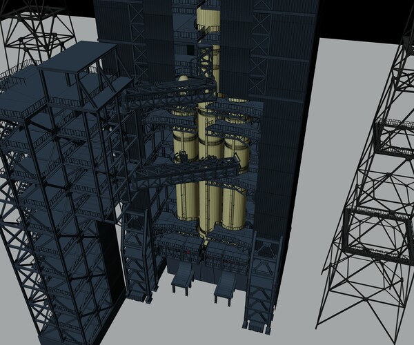 ArtStation - Delta IV Heavy Rocket 3D model | Resources