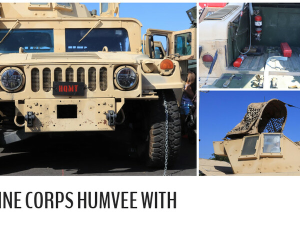 ArtStation - 61 photos of US Marine Corps Humvee With Turret | Resources