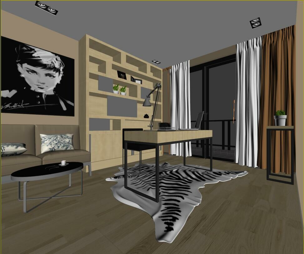 ArtStation - Home office study 1820 | Resources