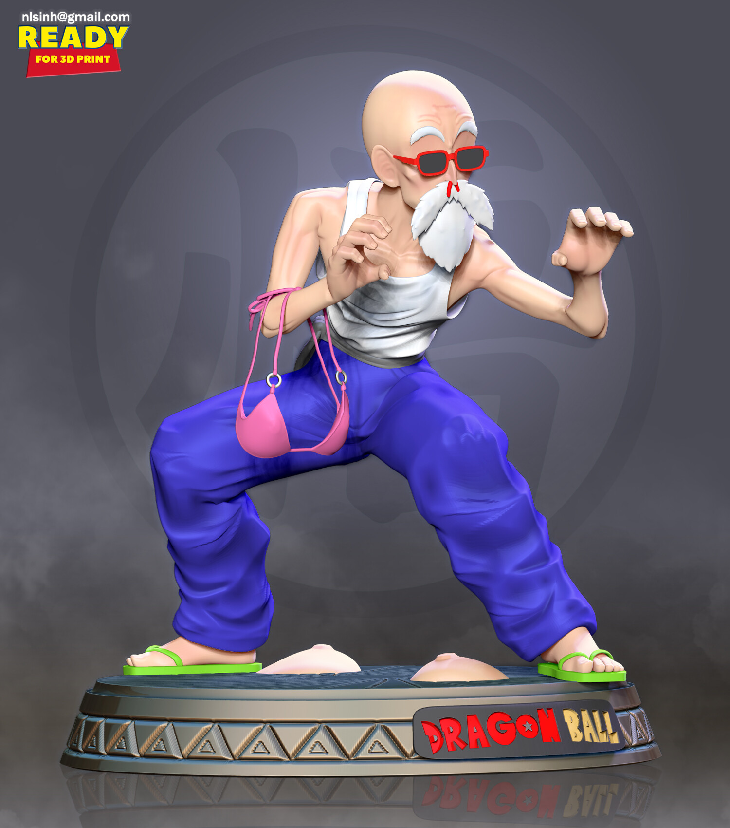 ArtStation - Master Roshi - Ready to fight | Resources