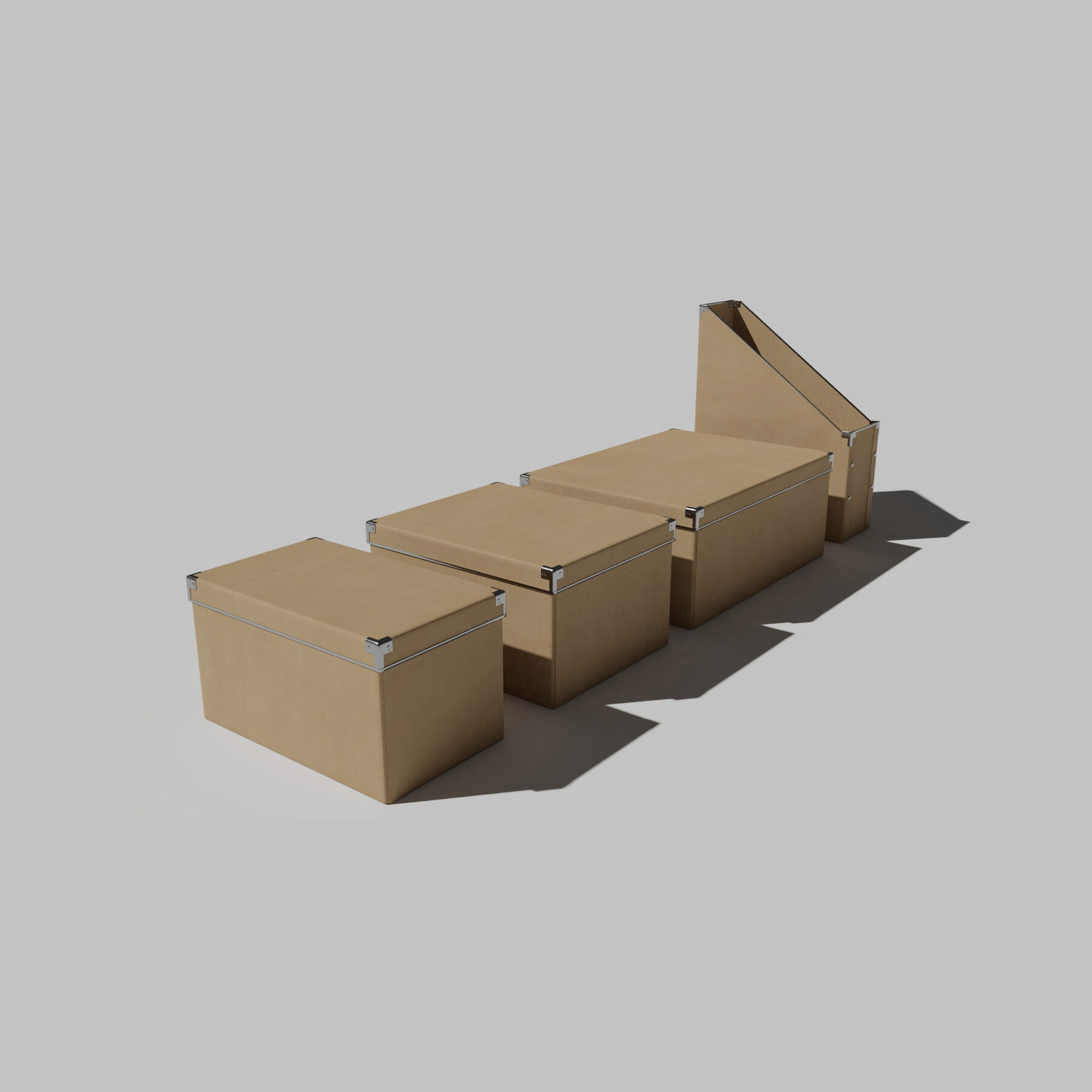 ArtStation - Office Boxes Pack | Resources
