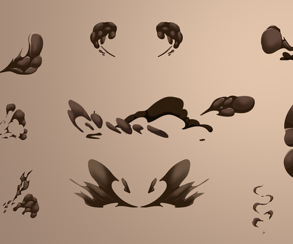 ArtStation - The 2D Animations Vol.1 - Dust | Game Assets