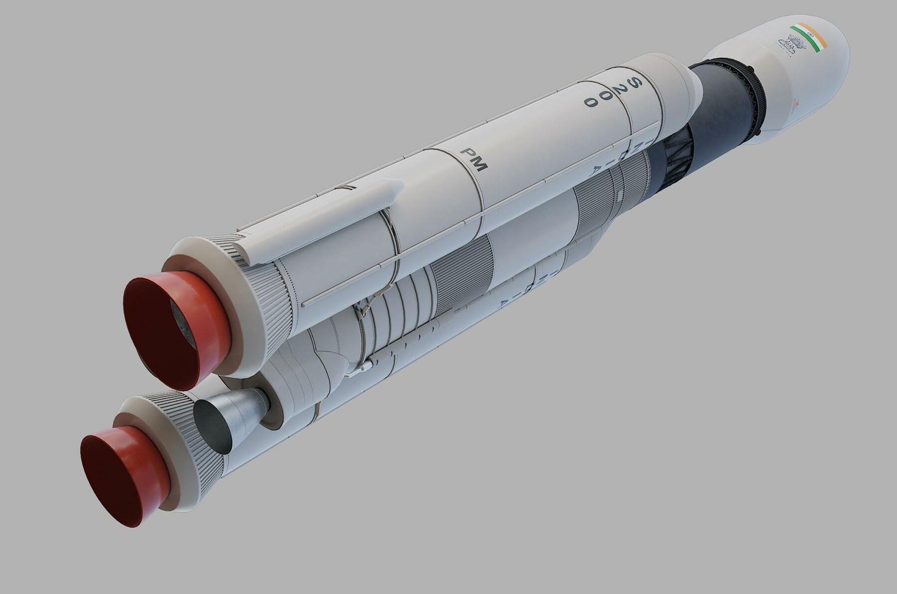 ArtStation - GSLV rocket 3D model | Resources