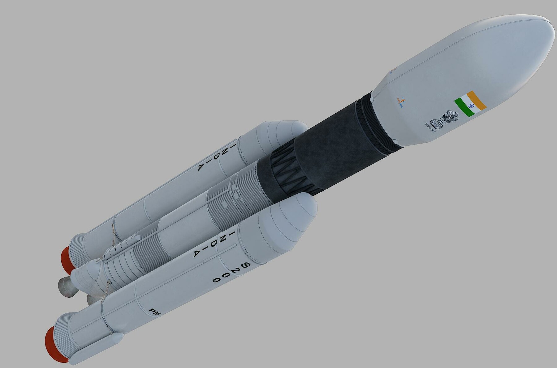 ArtStation - GSLV rocket 3D model | Resources