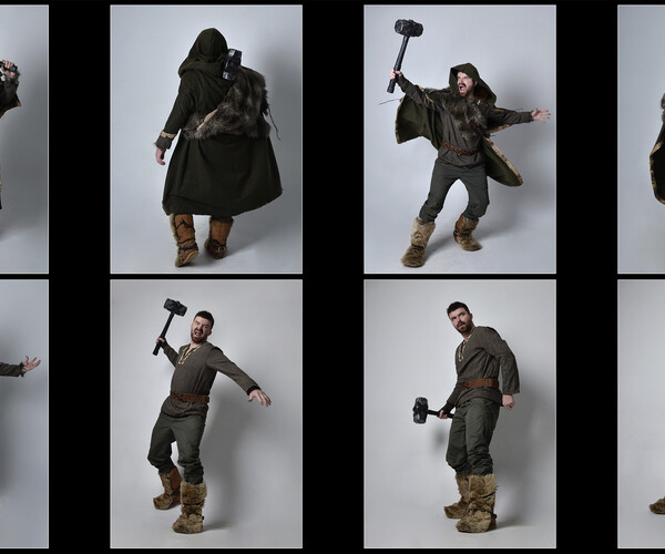 ArtStation - x135 Viking Warrior - Reference Pack | Resources