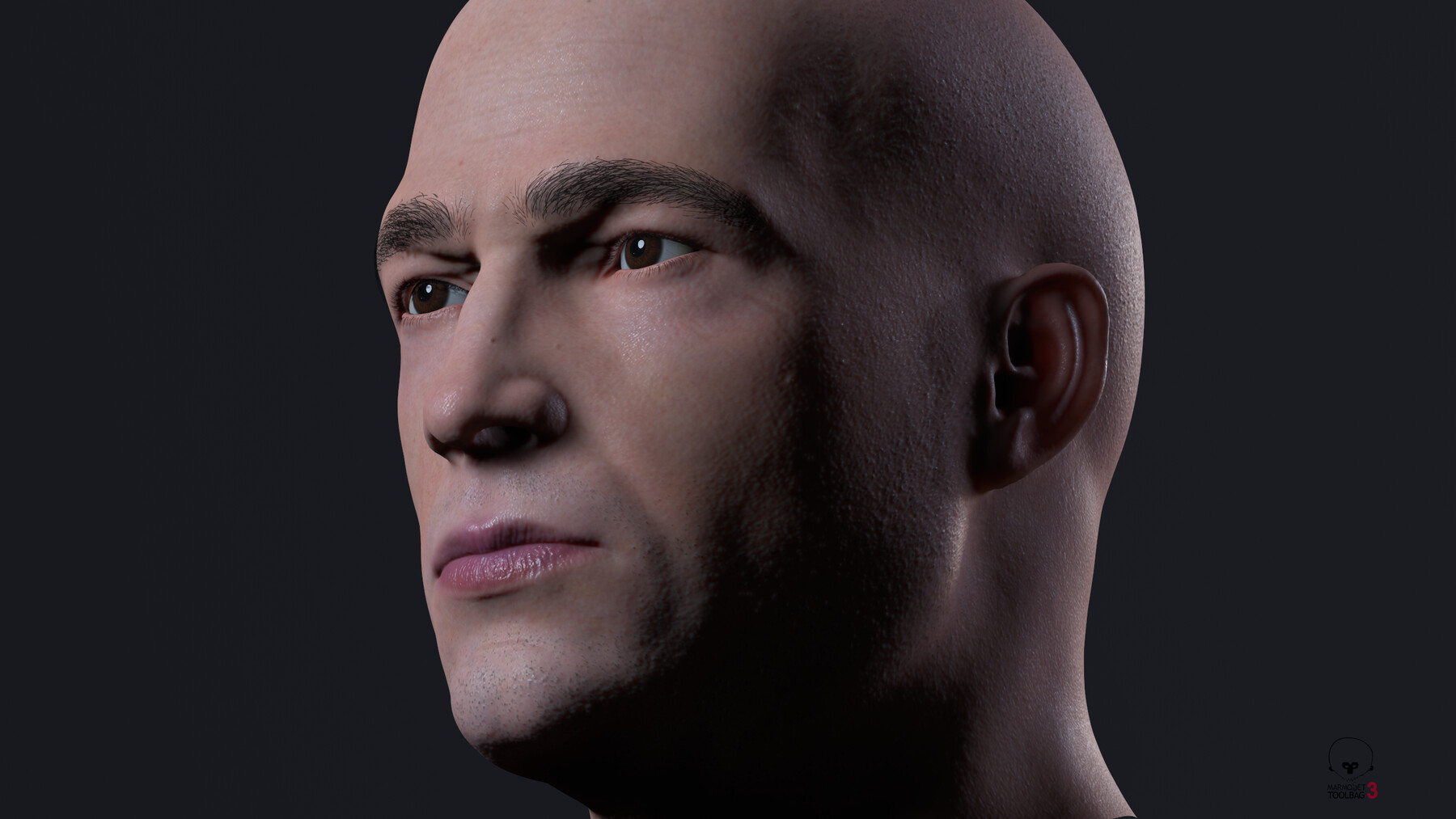 ArtStation - Soldier head - 01 | Game Assets