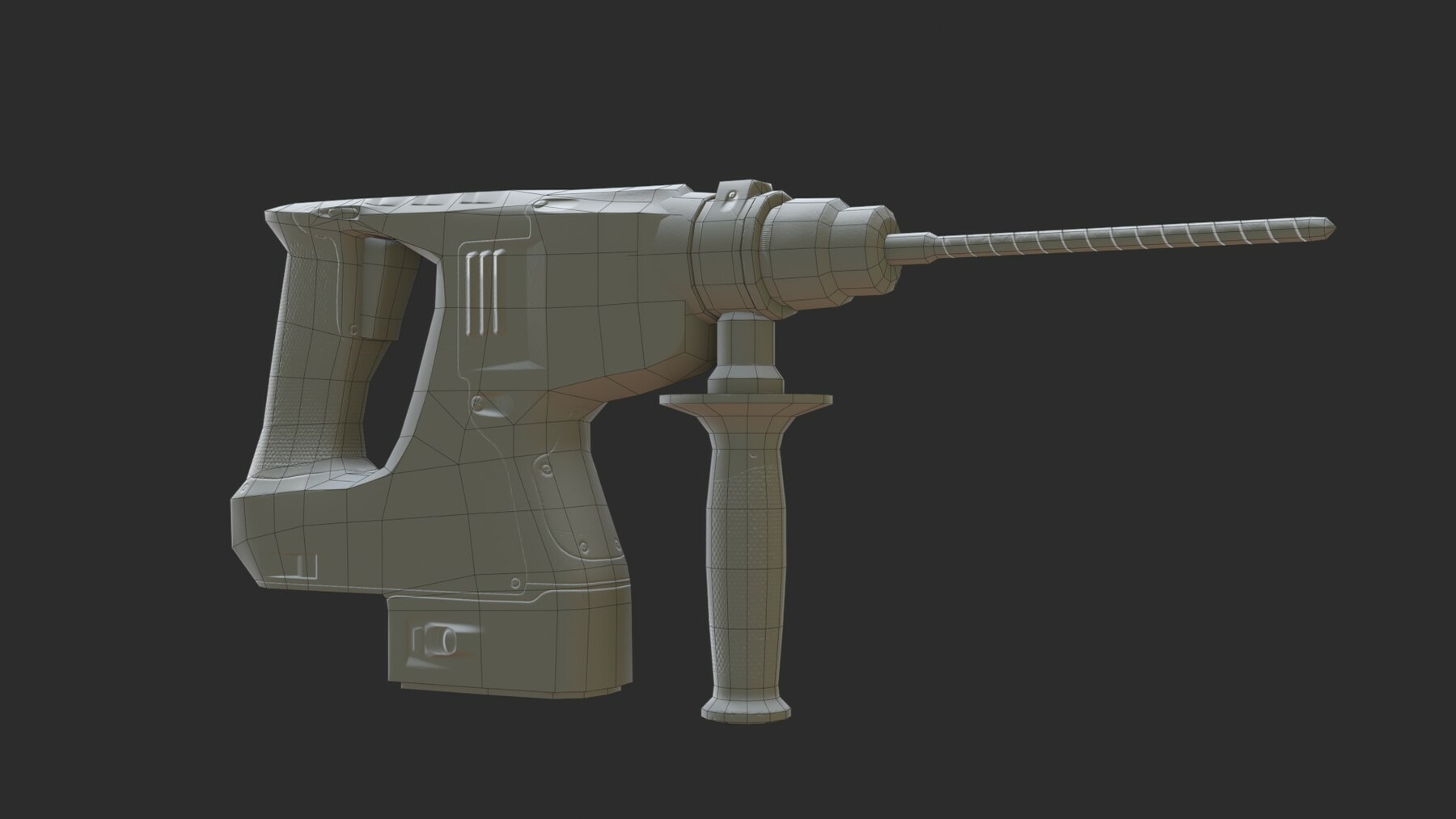 ArtStation - Power Hammer Drill | Game Assets