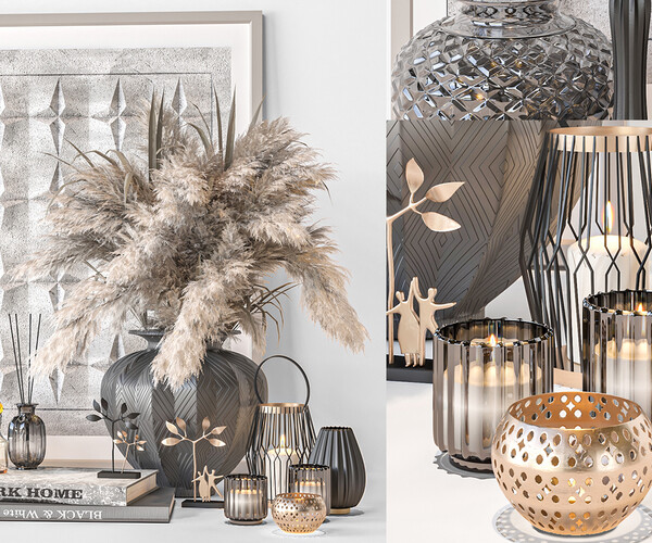 ArtStation - decorative set 03 | Resources