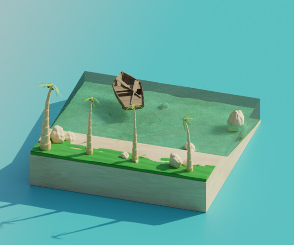 ArtStation - Isle | Game Assets