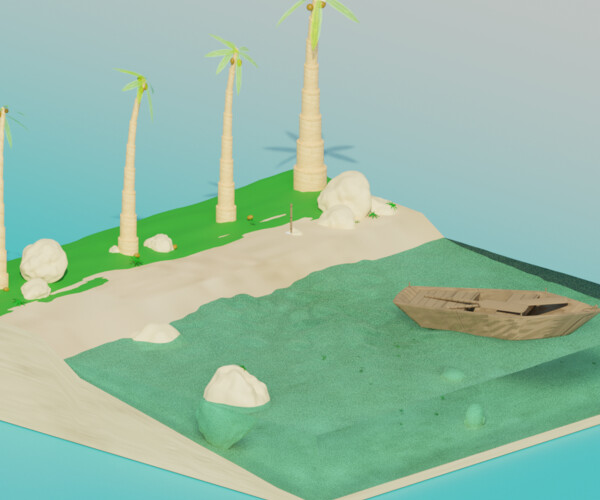 ArtStation - Isle | Game Assets