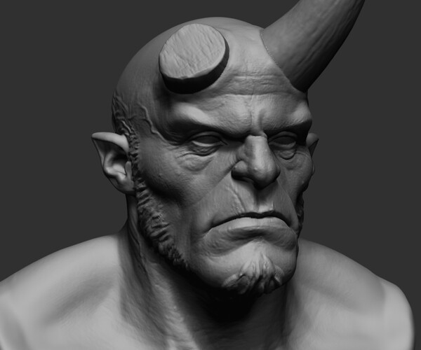 ArtStation - Hellboy 02 | Resources