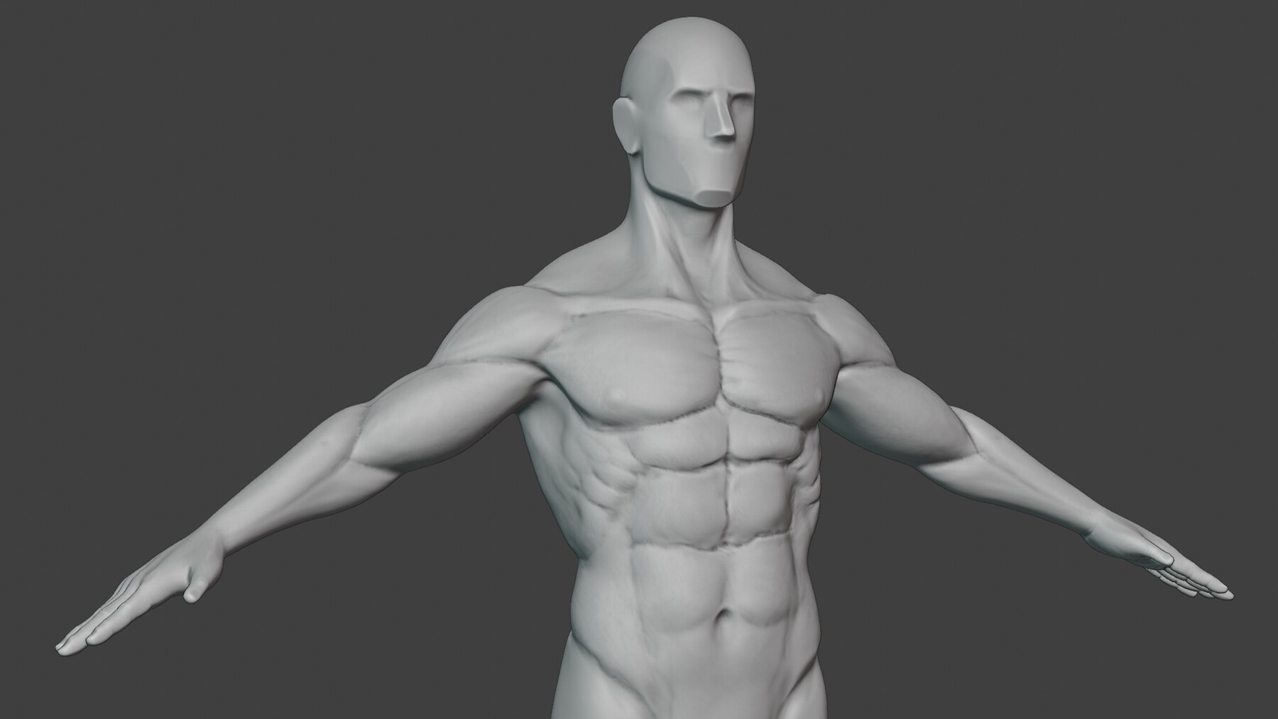 ArtStation - Male Body Base Athletic Sculpt | Resources