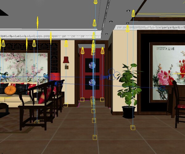 ArtStation - Fashionable Chinese vintage room restaurant 1837 | Resources ArtStation - Fashionable Chinese vintage room restaurant 1837 | Resources