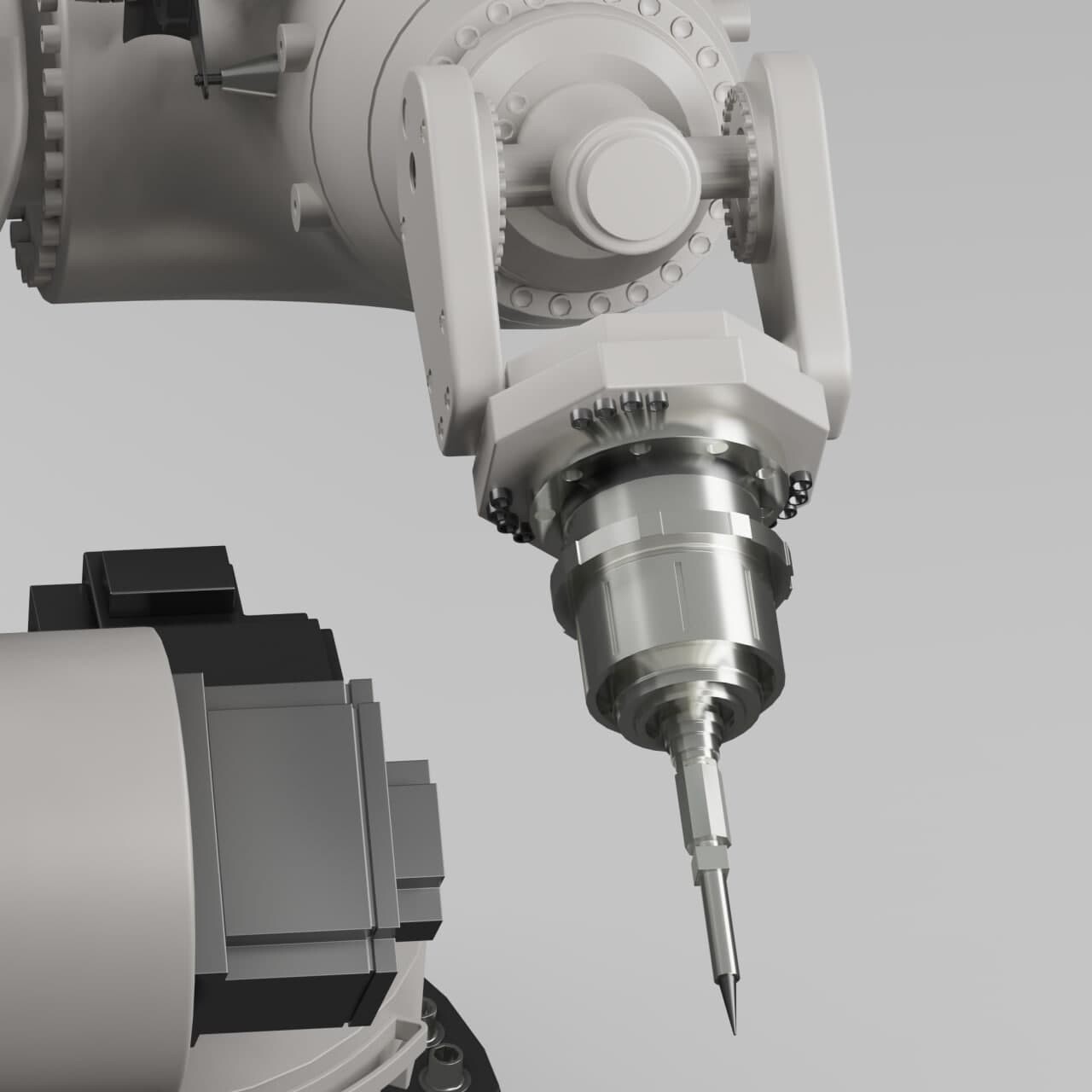 ArtStation - 5 Industrial Robot Arm and 5 tools | Game Assets